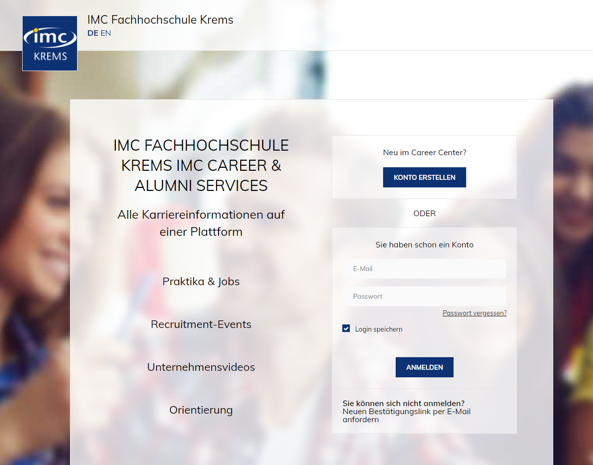 IMC FH Krems - Jobbörse | PERSONALCOM MEDIA GmbH