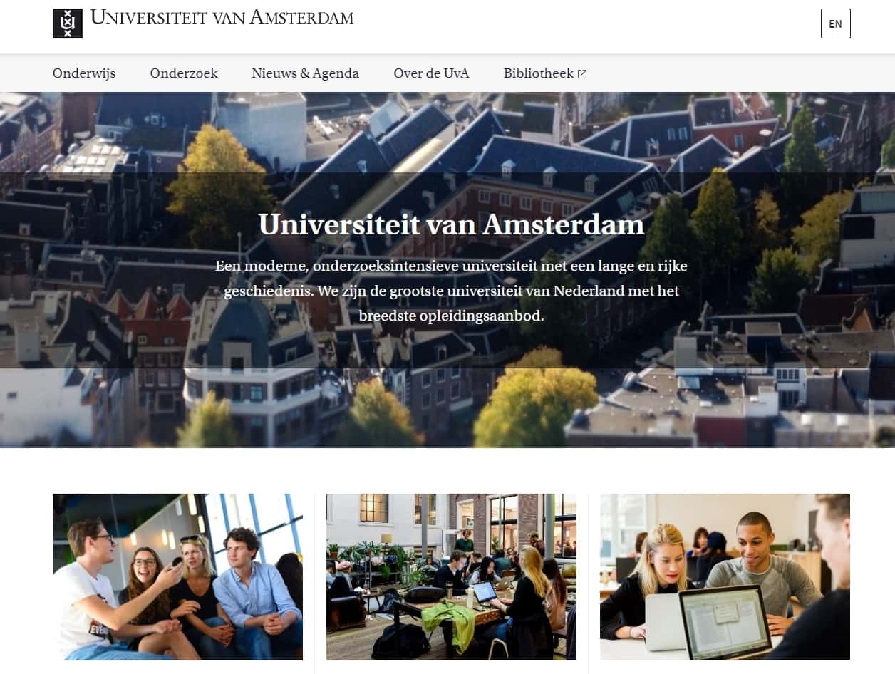 Uni Amsterdam - Jobbörse | PERSONALCOM MEDIA GmbH
